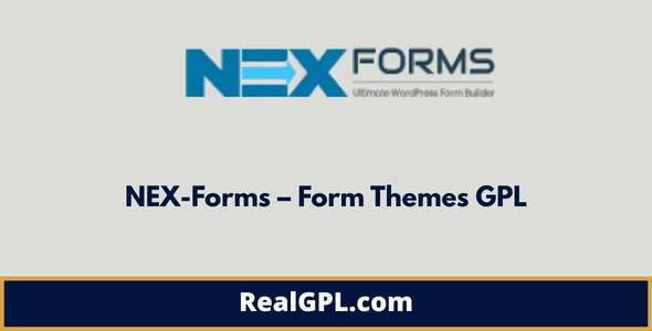 NEX-Forms – Form Themes GPL v8 - Real GPL